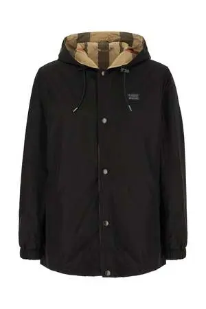 Burberry Hooded Jacket - Multicolor