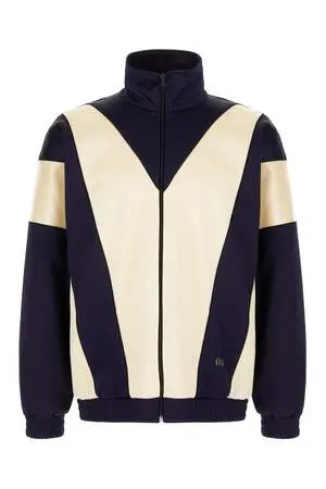 Valentino Garavani Zip-up Sweatshirt With Stand Collar