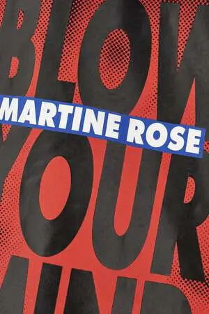 Martine Rose Graphic Print Hooded Sweatshirt