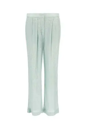 ROTATE BY BIRGER CHRISTENSEN Sequined Wide-leg Trousers - Multicolor