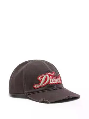 DIESEL® Distressed Logo Baseball Cap