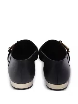 FERRAGAMO Logo Buckled Loafers