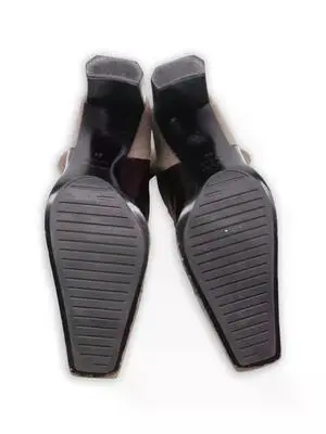 SERGIO ROSSI Two-toned Ankle Boots