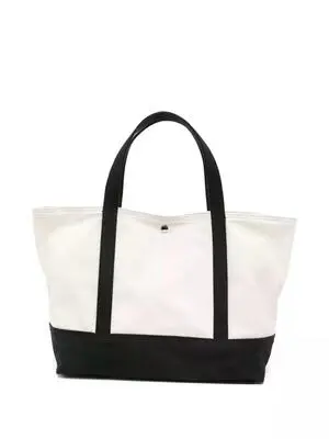 TOTEME Contrast Trim Canvas Tote Bag