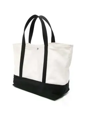 TOTEME Contrast Trim Canvas Tote Bag