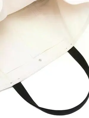 TOTEME Contrast Trim Canvas Tote Bag