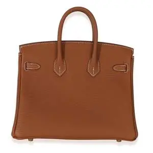 Hermès Gold Togo Birkin 25 Ghw - Brown