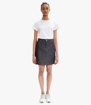 A.p.c. A.P.C. Standard Selvedge Denim Skirt Indigo