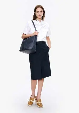 A.p.c. Mia Skirt - Dark Navy Blue