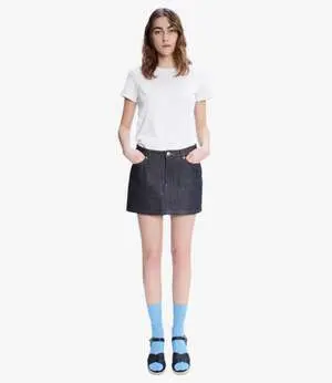 A.p.c. Mini Skirt - Raw Indigo