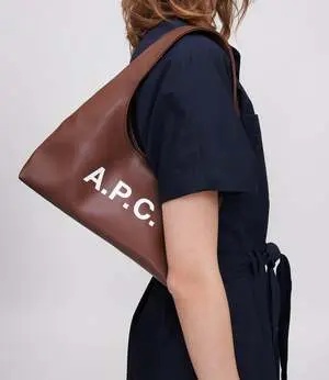 A.p.c. Baby Ninon Shoulder Bag - Brown