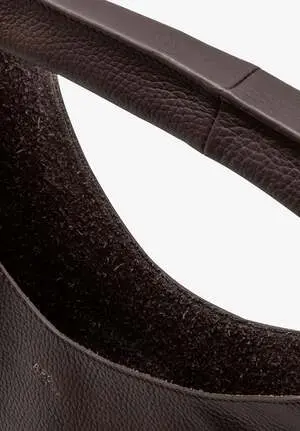 A.p.c. Le Neige" Leather Tote Bag - Chestnut Brown