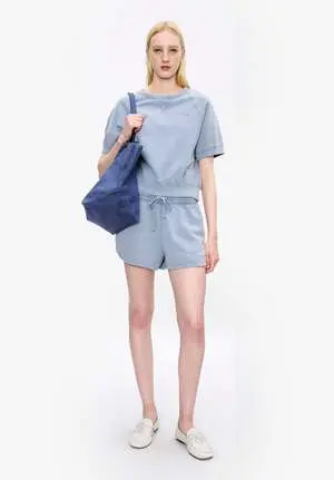 A.p.c. Straight Cut Organic Cotton Shorts
