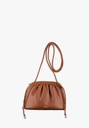 A.p.c. Ninon Small Drawstring Bag - Hazelnut