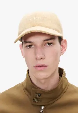 A.p.c. Wool Baseball Cap - Beige