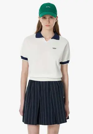 A.p.c. Knit Polo Shirt