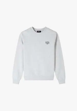 A.p.c. Standard Rue Madame Sweatshirt Light Grey - Heather Light Gray