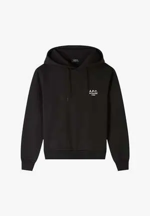A.p.c. Standard Rue Madame Hoodie Black White - Black / White
