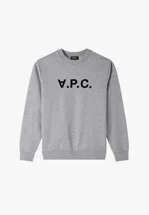 A.p.c. Standard Grand Vpc Sweatshirt Grey - Heather Gray