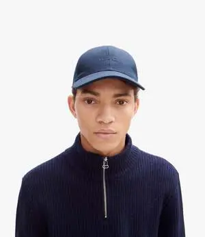 A.p.c. Baseball Cap - Dark Navy Blue