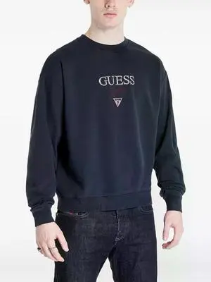 Guess Embroidered Crew Neck Sweater