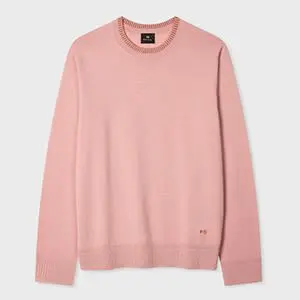 Paul Smith Contrast-collar Merino Wool Sweater