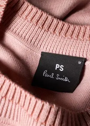 Paul Smith Contrast-collar Merino Wool Sweater