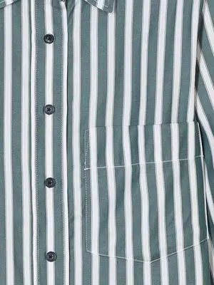 Closed Striped Button-up Shirt