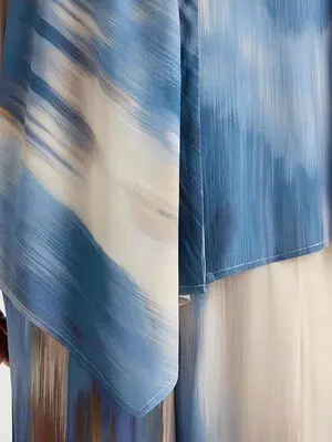 Momoni Abstract Print Viscose Shirt