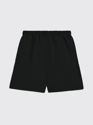 BARROW Solid Color Sports Shorts - Black