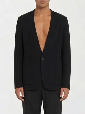 MAISON MARGIELA Virgin Wool Blazer - Black