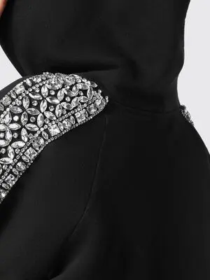 Philipp Plein Cropped Embellished Hoodie