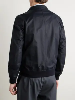SLOWEAR Montedoro Cotton-blend Shell Bomber Jacket