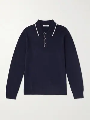 Mr P. Cashmere Polo Sweater