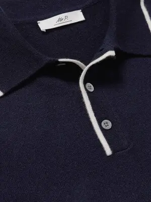 Mr P. Cashmere Polo Sweater