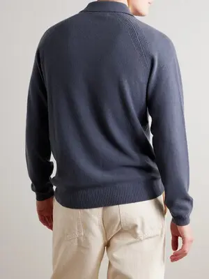Mr P. Wool And Cashmere-blend Polo Shirt