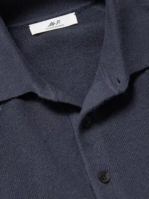 Mr P. Wool And Cashmere-blend Polo Shirt