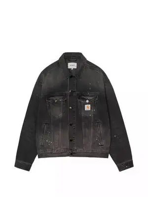 Carhartt Work In Progress Helston Denim Jacket - Black