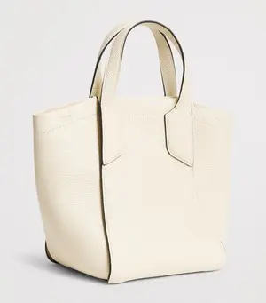Harrods Small Leather Freya Tote Bag