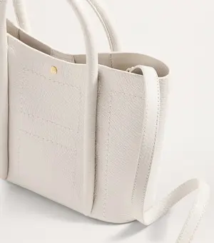 Harrods Grab Leather Rope Tote Bag