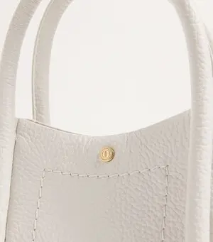 Harrods Grab Leather Rope Tote Bag