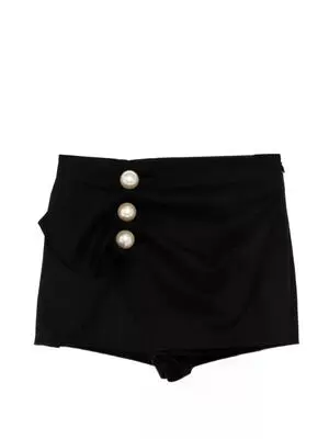 KIMHEKIM Venus Wrap Shorts - Black