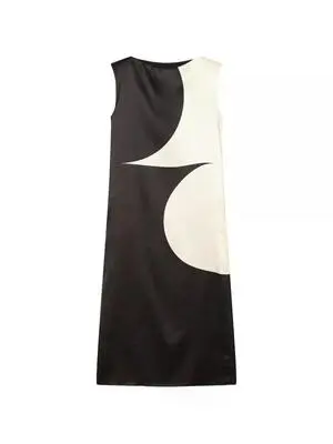 LESS H-line Sleeve Dress - Black