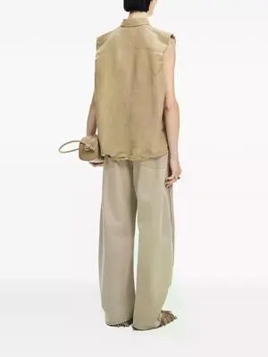 JNBY Dot-jacquard Sleeveless Shirt
