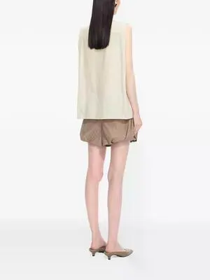 JNBY Embellished Button Sleeveless Top - Neutrals