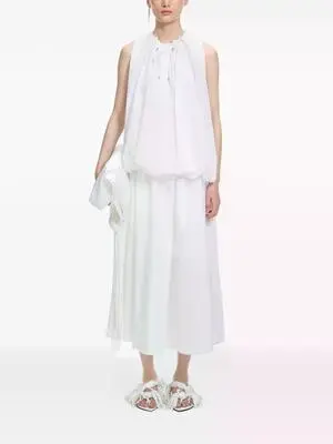 JNBY Drawstring Detail Sleeveless Blouse