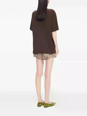 JNBY Graphic Print T-shirt - Brown