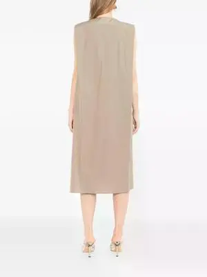 JNBY Deconstructed Sleeveless Dress With Bead Embellishment