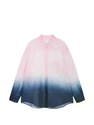 JNBY Gradient Silk Shirt - Pink