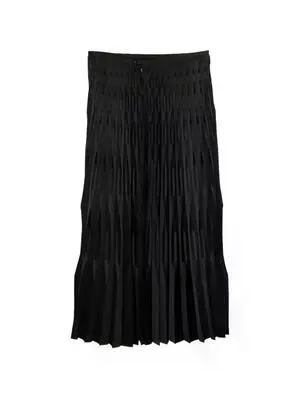 JNBY Draped Pleated Skirt - Black